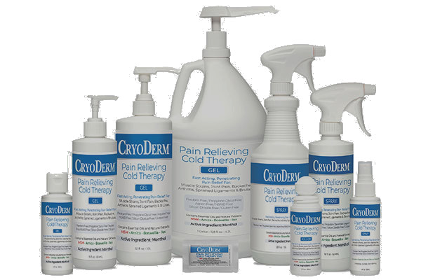 CryoDerm Cold Therapy Gel and Spray for Pain Relief | Blowout Medical