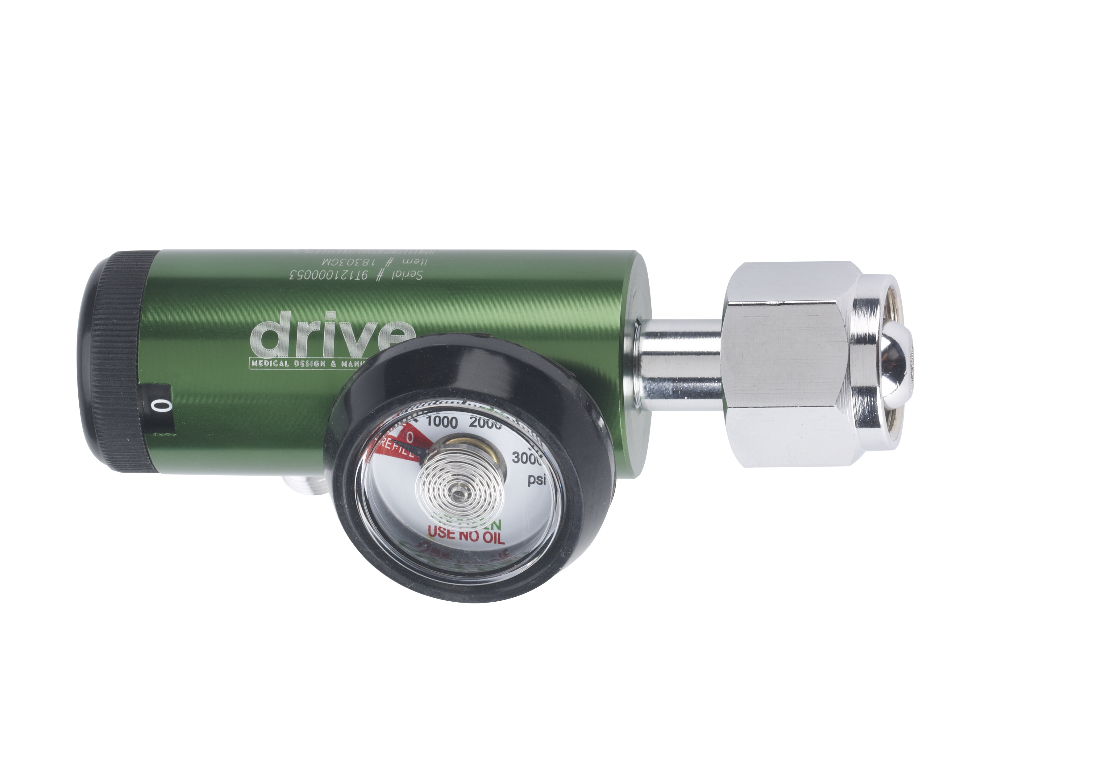 CGA 540 Oxygen Regulator 0-15 LPM DISS Outlet | Blowout Medical