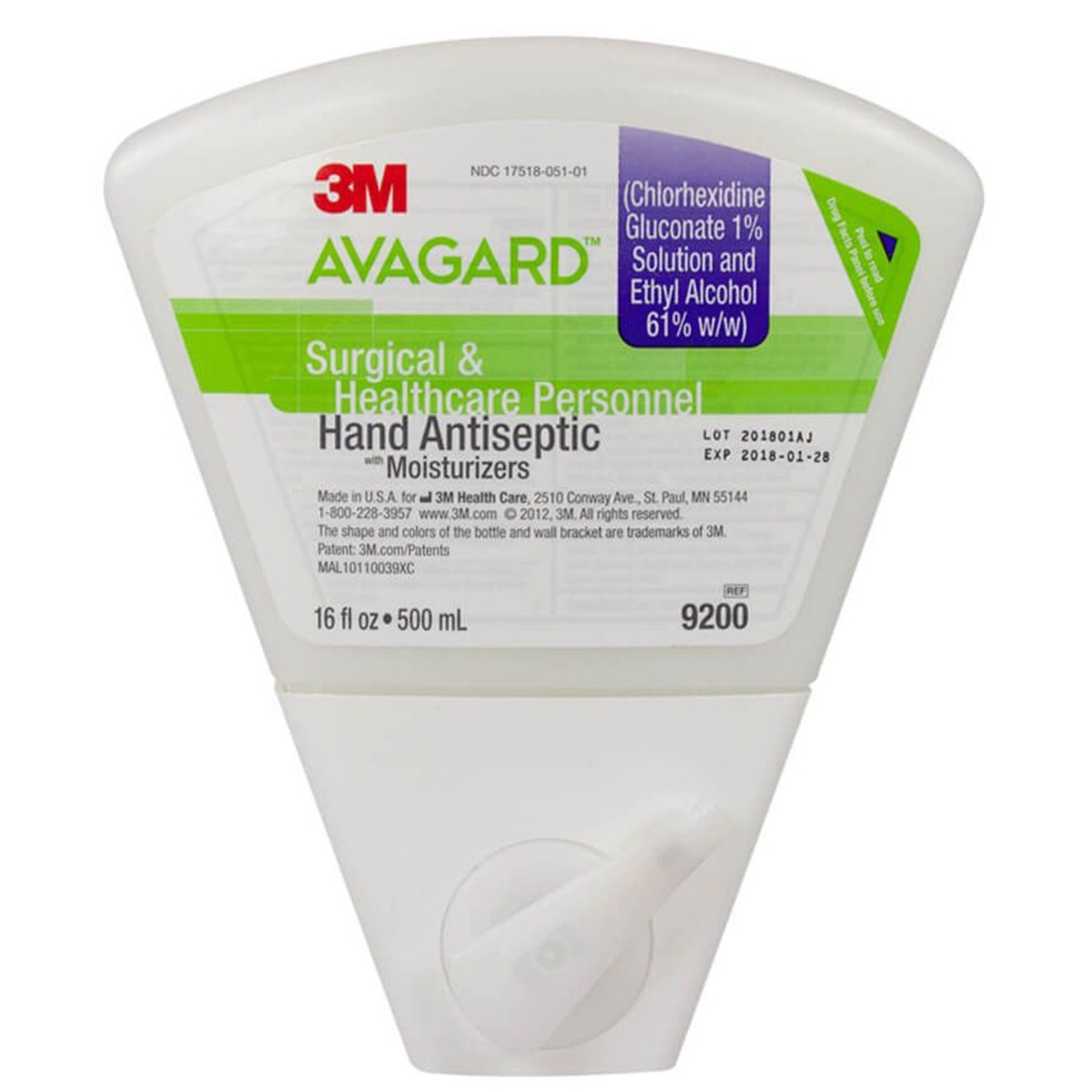 3M Avagard D Instant Hand Antiseptic | Moisturizing Formula