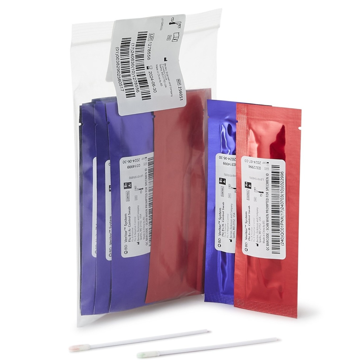 BD Veritor System Control Swab Set - 256051