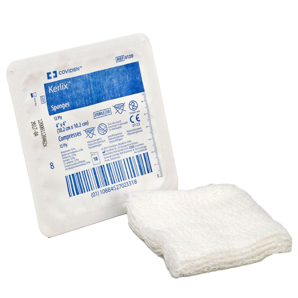 Kerlix Sterile Sponge 4" x 4" 4 X 4 Inch - 6120