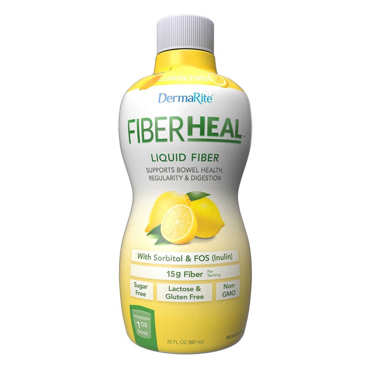 Dermarite FiberHeal Lemon Fiber Supplement | Blowout Medical