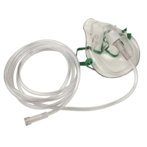 B&F Simple Pediatric Oxygen Mask with 84" Tubing