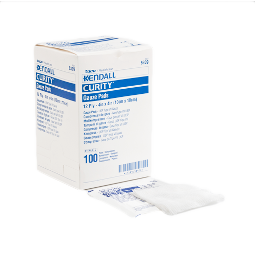 Covidien Curity 4 x 4 Inch Gauze Pad 12 Ply, Sterile - 6309 | Blowout ...