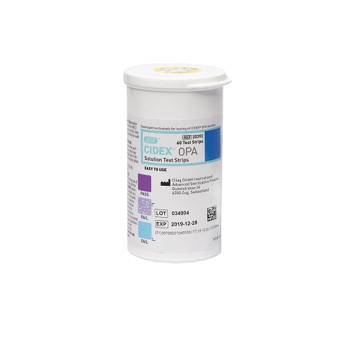 Cidex 14 Day Solution & Test Strips by Johnson & Johnson