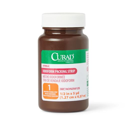 CURAD Iodoform Gauze Strips | Sterile Wound Packing Solution