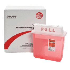 5 Quart Sharps Recovery System 10501
