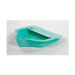 Bariatric Bed Pan with Anti-splash 15" x 14-1/4" W x 3" H, Mint Green ...