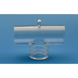 AirLife Trach Tee Adapter | For Ventilator Use