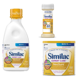 Similac Expert Care NeoSure | OptiGRO Fortified Infant Formula