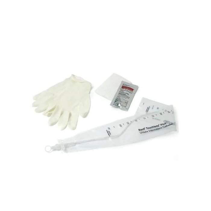 Touchless Plus Unisex Red Rubber Intermittent Catheter Kit - No ...