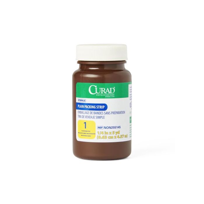 CURAD Sterile Plain Packing Strip 1/4" x 5 yds. 1/4 Inch X 5 Yard ...