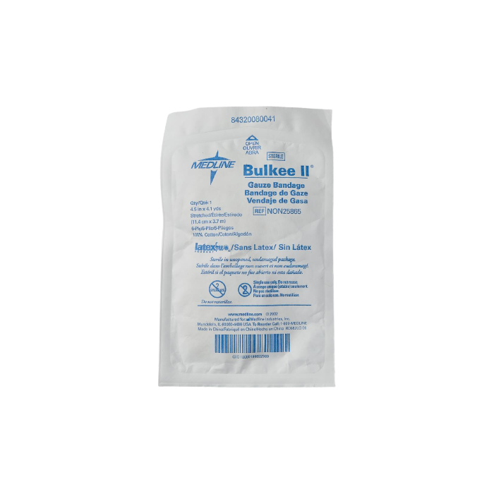 Bulkee II Sterile Stretched Gauze Bandage 4-1/2" x 4-1/10 yds. 4.5 Inch ...