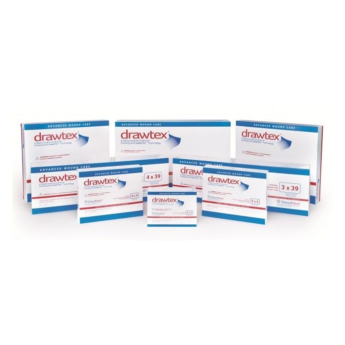 Drawtex Non-Adherent Dressings with LevaFiber Technology | Blowout Medical