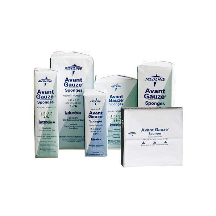 Avant Gauze Non-Woven Non-Sterile Sponges - NON25224