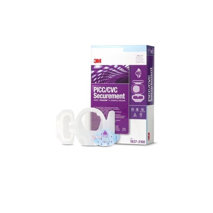 PICC/CVC Securement Device + Tegaderm I.V. Advanced Securement Dressing ...