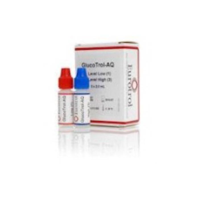GlucoTrol-AQ Glucose Control Solution Kit, High and Low - 180.013.002
