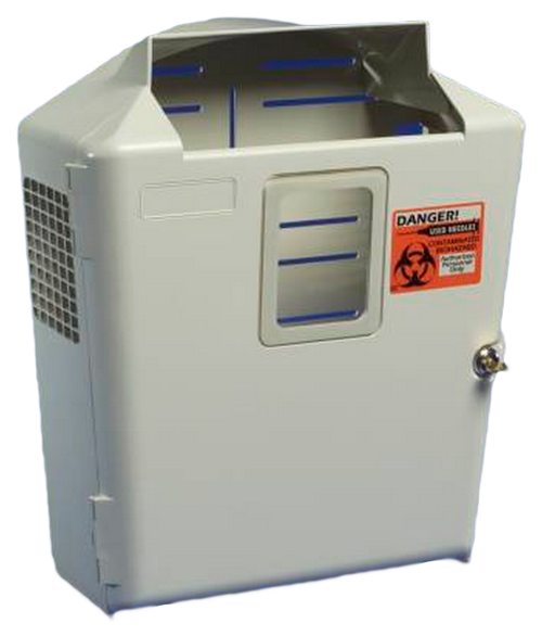 Wall Enclosure for In Room 2 and 3 Gallon Sharps Collectors