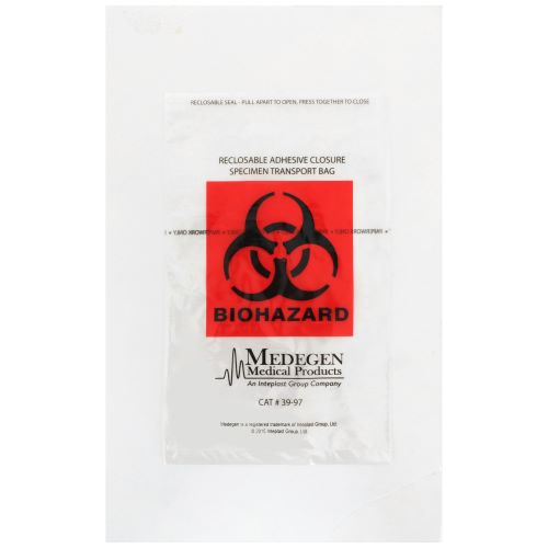 Biohazard Specimen Transport Bag | McKesson Brand