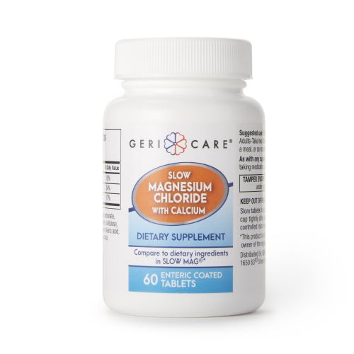 Geri-Care Slow Magnesium Chloride Supplement | 64 mg Strength