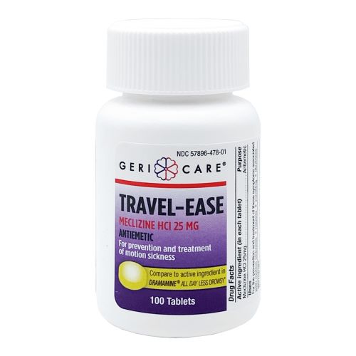 Geri Care Travel-Ease Nausea Relief Tablets