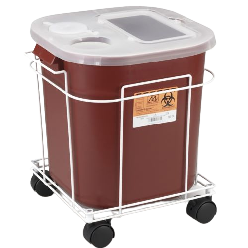 McKesson Brand Sharps Container Cart - 8790