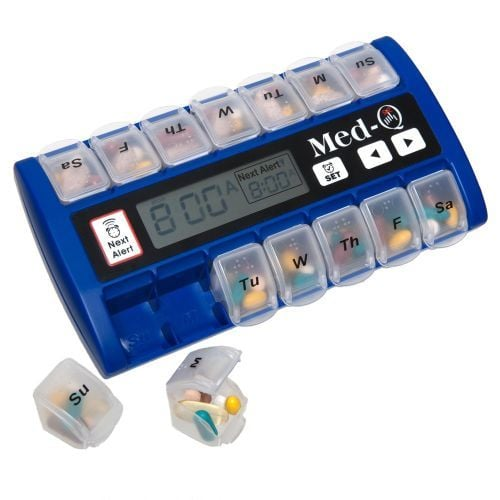 Med-Q Pill Box | Easy Medication Reminder System