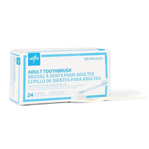 Medline Adult Toothbrush ON SALE at Blowout Medical with Unbeatable ...