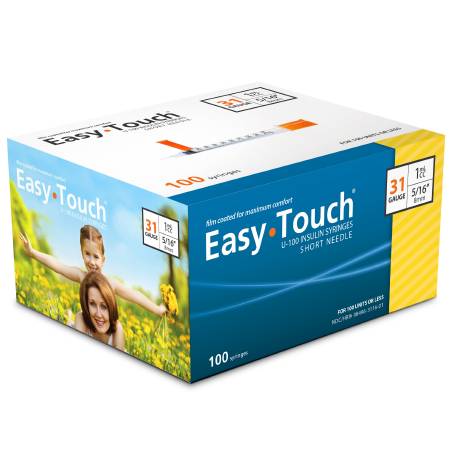 EasyTouch Syringe with Needle - 831165