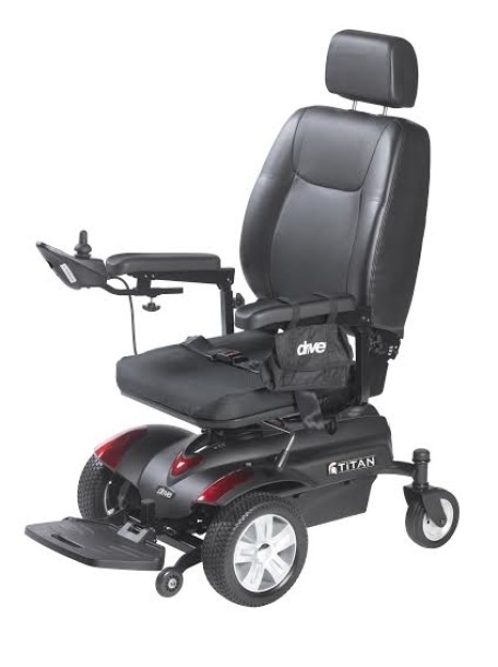 Titan Power Wheelchair with Pan Seat | Indoor & Outdoor Mobility